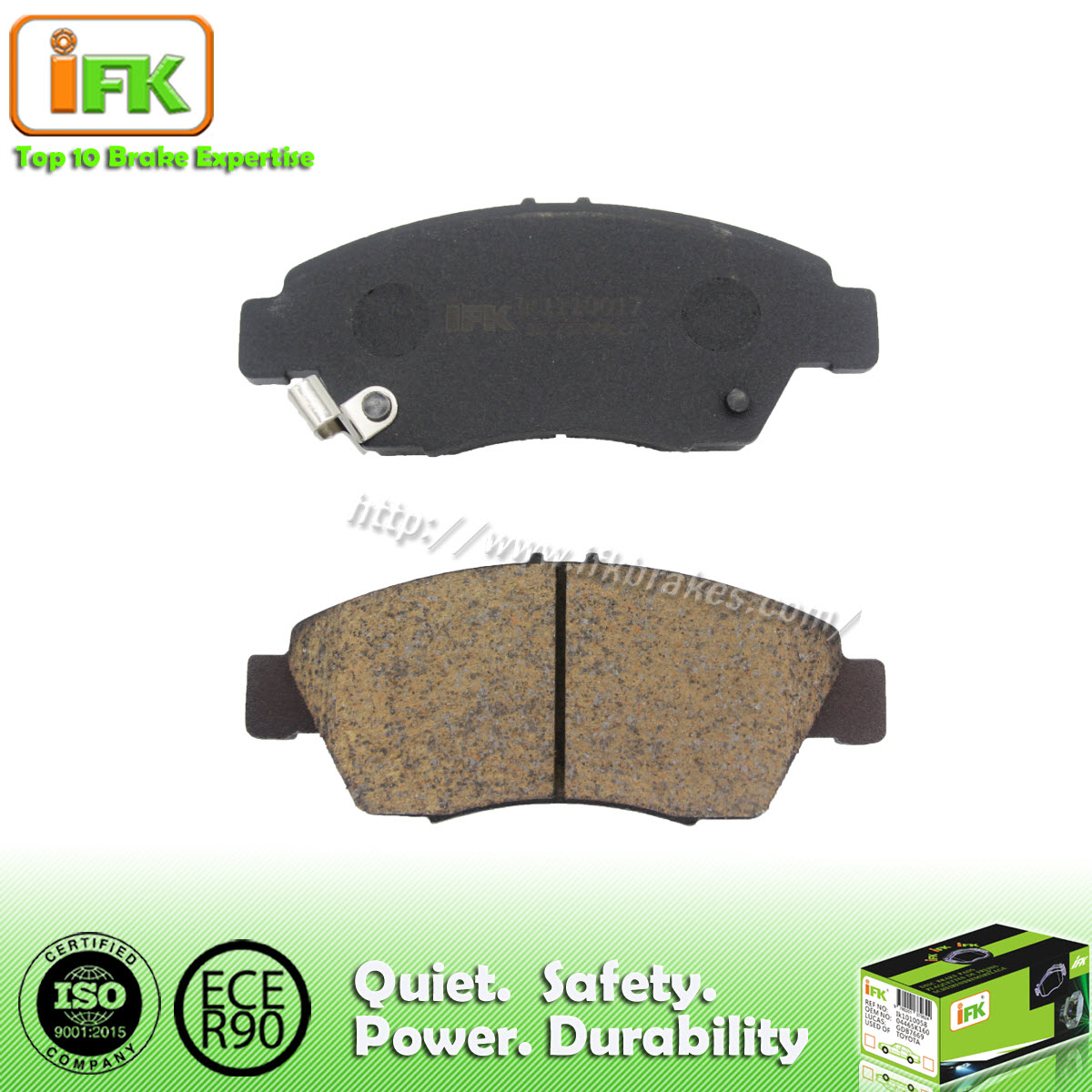 Honda No dust blue Brake Pad - Buy Honda Brake Pad, No dust Brake Pad ...