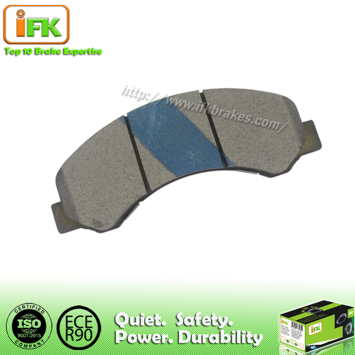 Carbon Fiber No noise colored auto brake Pad - Buy Carbon Fiber auto ...
